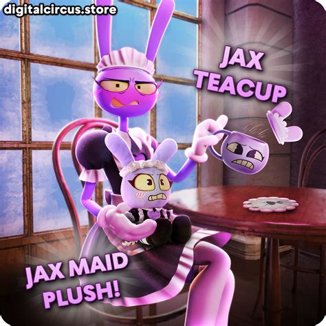 Maid Jax Plush Glitch Productions Store