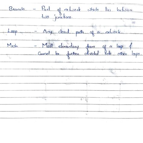 Network Theorem 11 Electrical Notes Teachmint