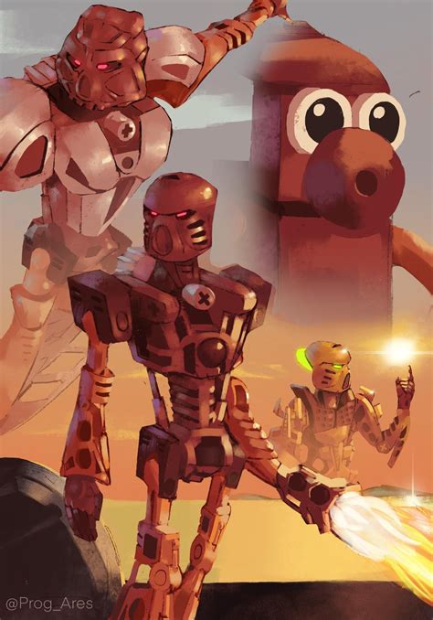 Tahu Toa Of Fire Celebrating 20th Anniversary Of Bionicle Bionicle