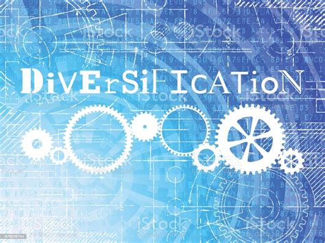 Diversification High Tech Background Stock Illustration Download