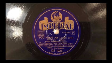 Euroswing Dk You Made Me Love You Henry Hagemann Lise Ringheim