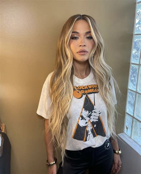 Rita Ora On Instagram Blonde Hair Looks Light Brunette Hair Hair