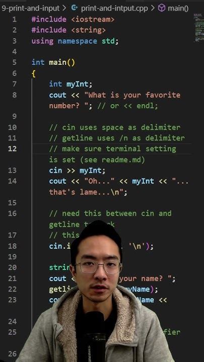 C Cin And Cout Youtube