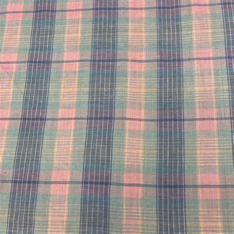Madras Fabric Etsy
