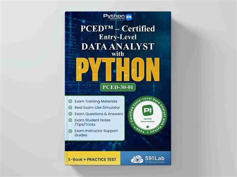Certified Entry Level Data Analyst With Python Pced 30 01 Exam 591 Lab