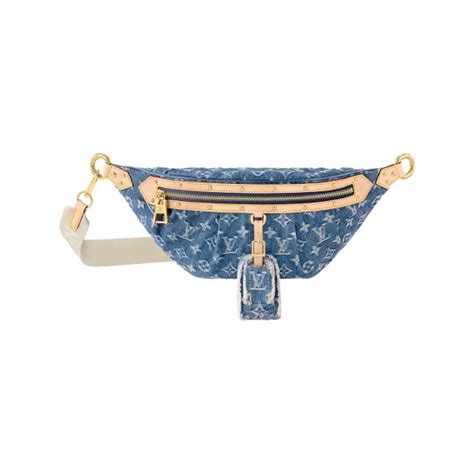 路易威登louis Vuittonlv 高腰 Monogram 牛仔布 M46837 小迈步海淘品牌官网