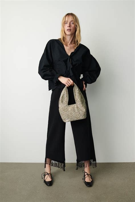 Small Hobo Bag “beige Python” Chylak