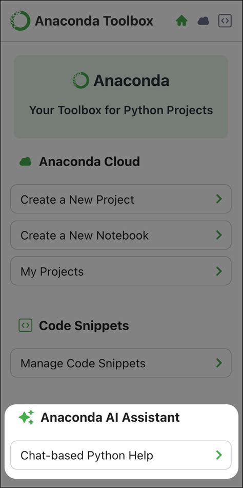 Anaconda Assistant — Anaconda 文档