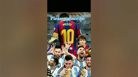 Leonal Messi Argentina Football Youtube