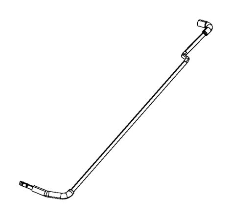 Ram 2500 Tube Assy Fuel Vapor 32 Gallon Fuel Tank 68286453aa