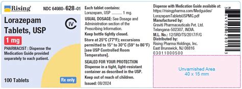 Lorazepam Tablets Usp