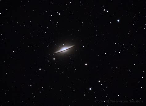 Messier 104 Galaxia Del Sombrero En La Constelación De Virgo Captando El Cosmos