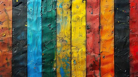 Vivid Abstract Color Stripes Generative Ai Stock Illustration Illustration Of Creative