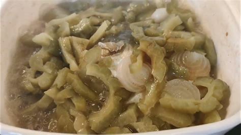 Paksiw Pompano With Ampalaya Youtube