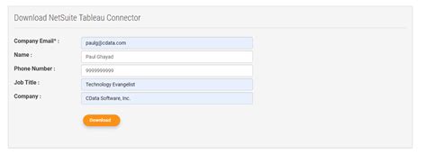 Tableau Connector Getting Started Guide