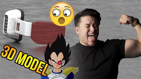 Dbz Scouter In 3d Dragon Ball 3d Editing Youtube