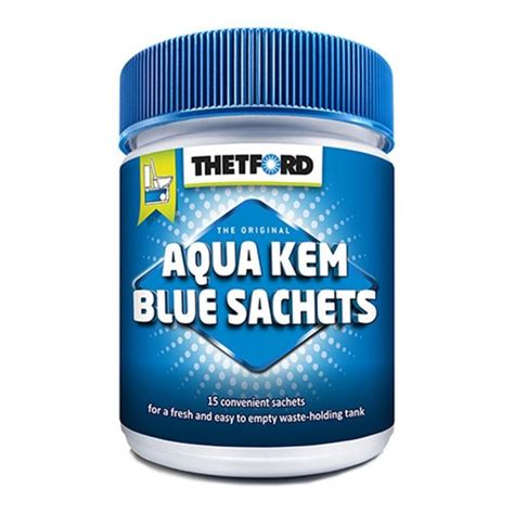 Aqua Kem Blue Thetford - 15 sachets pré-dosés - Abri Services