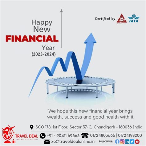 Happy Financial Year 2023-2024 by Travel Deal in 2023 | Travel deal, Financial year end, Travel