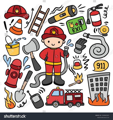 Fire Safety Cartoon Drawing At Harold Herron Blog