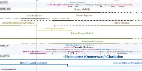 Timeline Of Prehistory