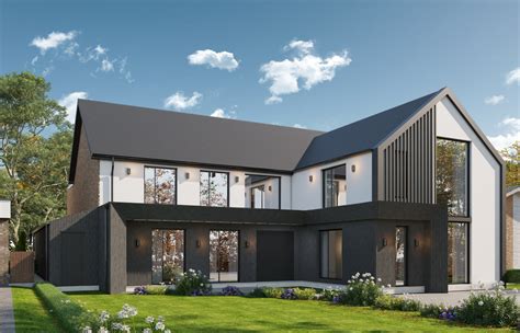 Slatted Cladding Midnight Black Artificial Living