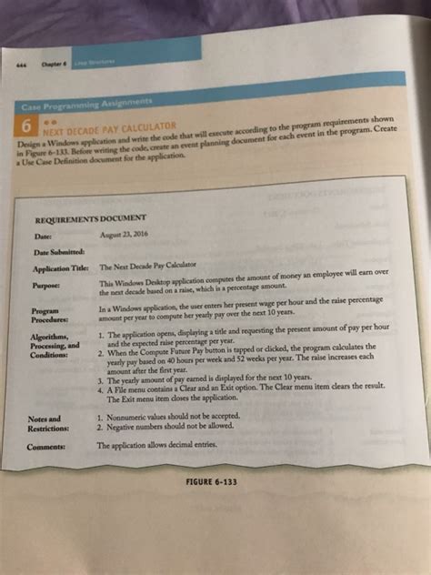 Solved 444 Chapter Case Assignments Next Decade Pay