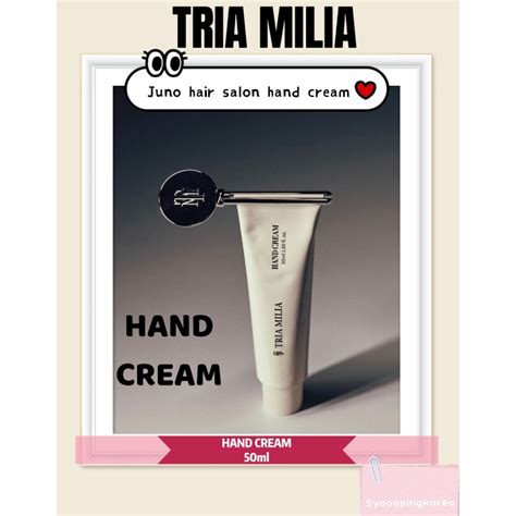 Tria Milia Tria Milia Hand Cream 50ml Provides Nutrition And Instant
