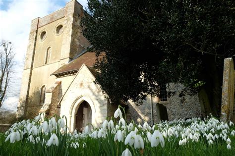 February Snowdrop Sundays Warnford Church Warnford Village Warnford