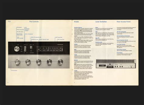 Clairtone Stereo Operating Manual For Use With Models T13t14 Canada