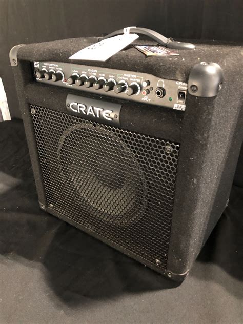 Crate Bt25 Bass Combo Amplifier 25 Watts 1x10 Inch Speaker Two