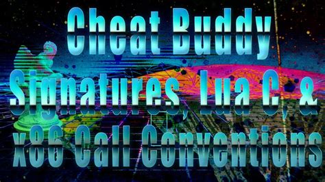 HACKING TUTORIAL CALL Conventions Signature Scanning Lua C YouTube