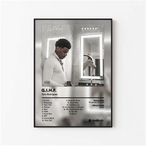 Rylo Rodriguez Album Posters Radial Posters