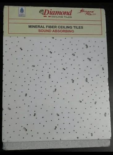 Diamond Mineral Fiber Grid Celing Tiles 12 Mm 2x2 At ₹ 42sq Ft In
