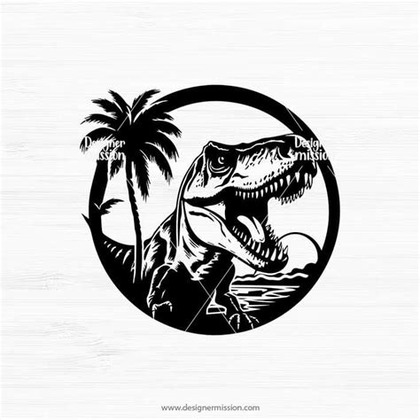 Download Jurassic Park Svg For Silhouette And Cricut Designer Mission