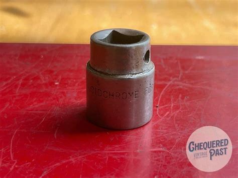 Vintage Sidchrome 34and Af 12dr Imperial Socket Made In Australia 2