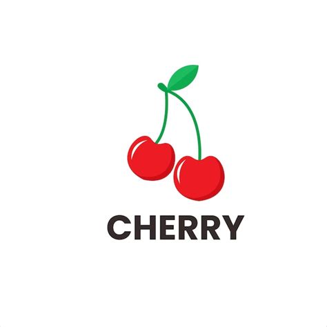 Premium Vector Cherry Icon Logo