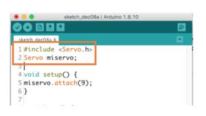 Control de servo de a º Tutorial Arduino Tecnología Programación y Robótica