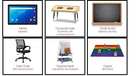 Miscellaneous Classroom Ecers Labels In English And Spanish Classful
