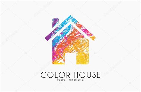 Logo Design Colorful Home