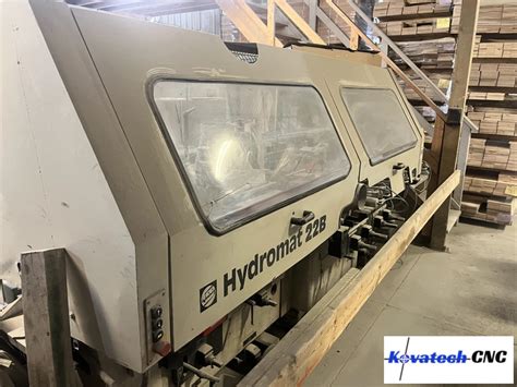 Used 1988 Weinig Hydromat 22b Solid Wood Processing Kovatechcnc
