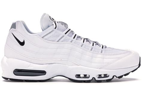 Nike Air Max 95 White Black Mens 609048 109 Us