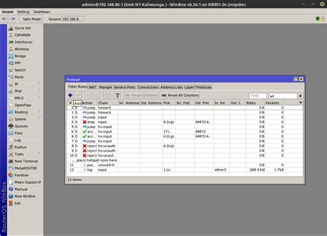 Block Mac Address Yang Terkoneksi Ke Mikrotik Melalui Firewall It