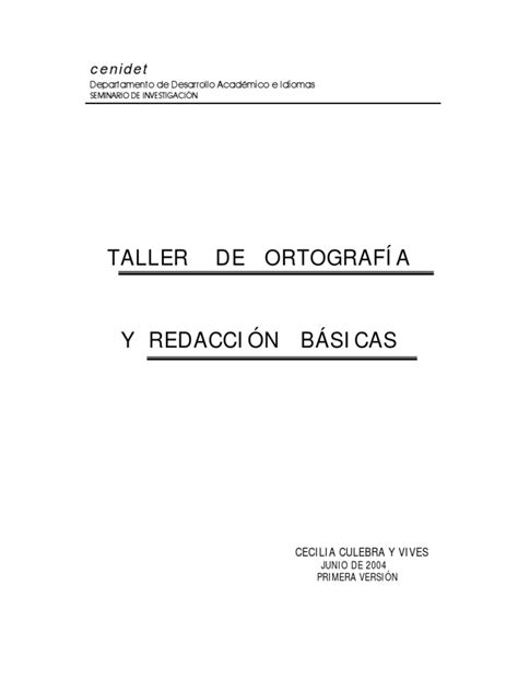 Manual De Redaccion Y Ortografia Pdf Pdf Ortografía Lengua Española