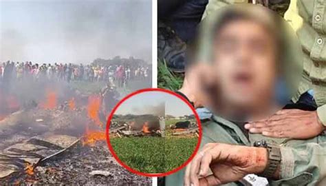 Warplane Crashed మధ్యప్రదేశ్‌లో కుప్పకూలిన యుద్ద విమానం చెలరేగిన మంటలు
