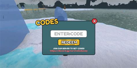 Roblox Survival Odyssey Codes