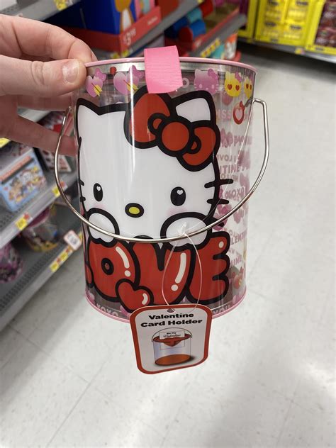 Cute Valentine Pail At Walmart Rsanrio