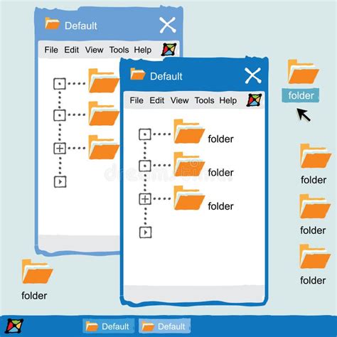Classic Interface Stock Illustrations 21498 Classic Interface Stock