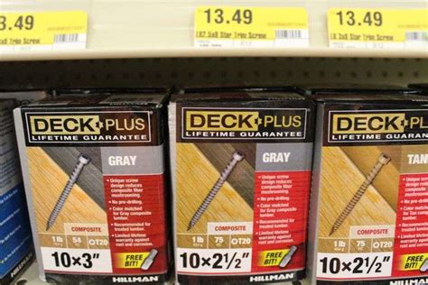 Assorted Deck Screws Lawler Auction Company