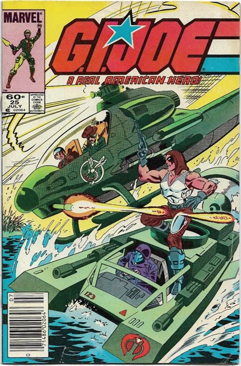 Gi Joe25 Vf 1984 Newstand Edition Marvel Comics Comic Books Copper