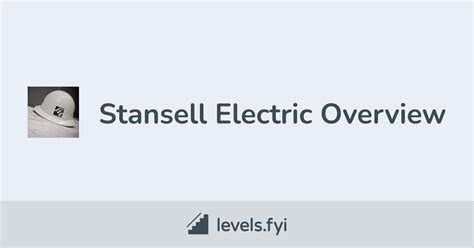 Stansell Electric Careers Levelsfyi